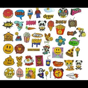 Accessories | Drew House Justin Bieber Sticker Set | Poshmark